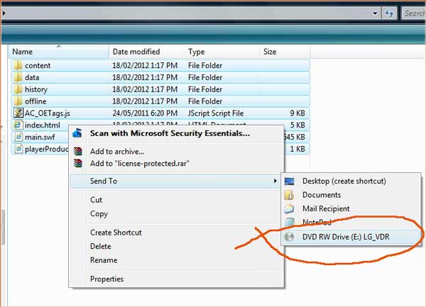 How to put publications on a CD - ePageCreator
